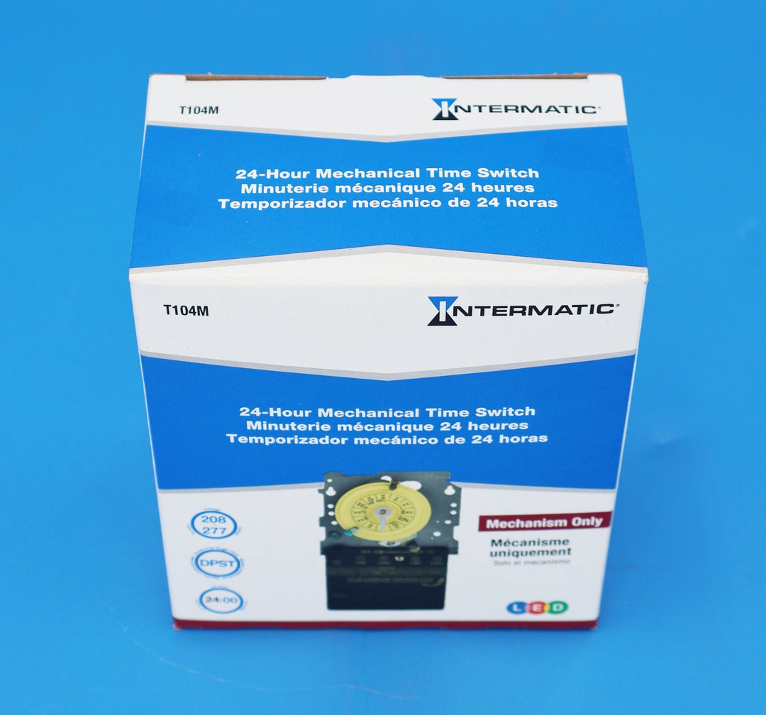 Intermatic 220V DPST Mechanical Time Clock Mechanism T104M