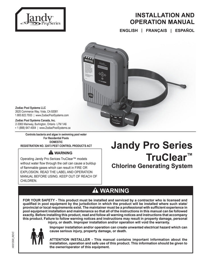 Jandy TruClear Replacement Cell R0693900 | Best Price Online