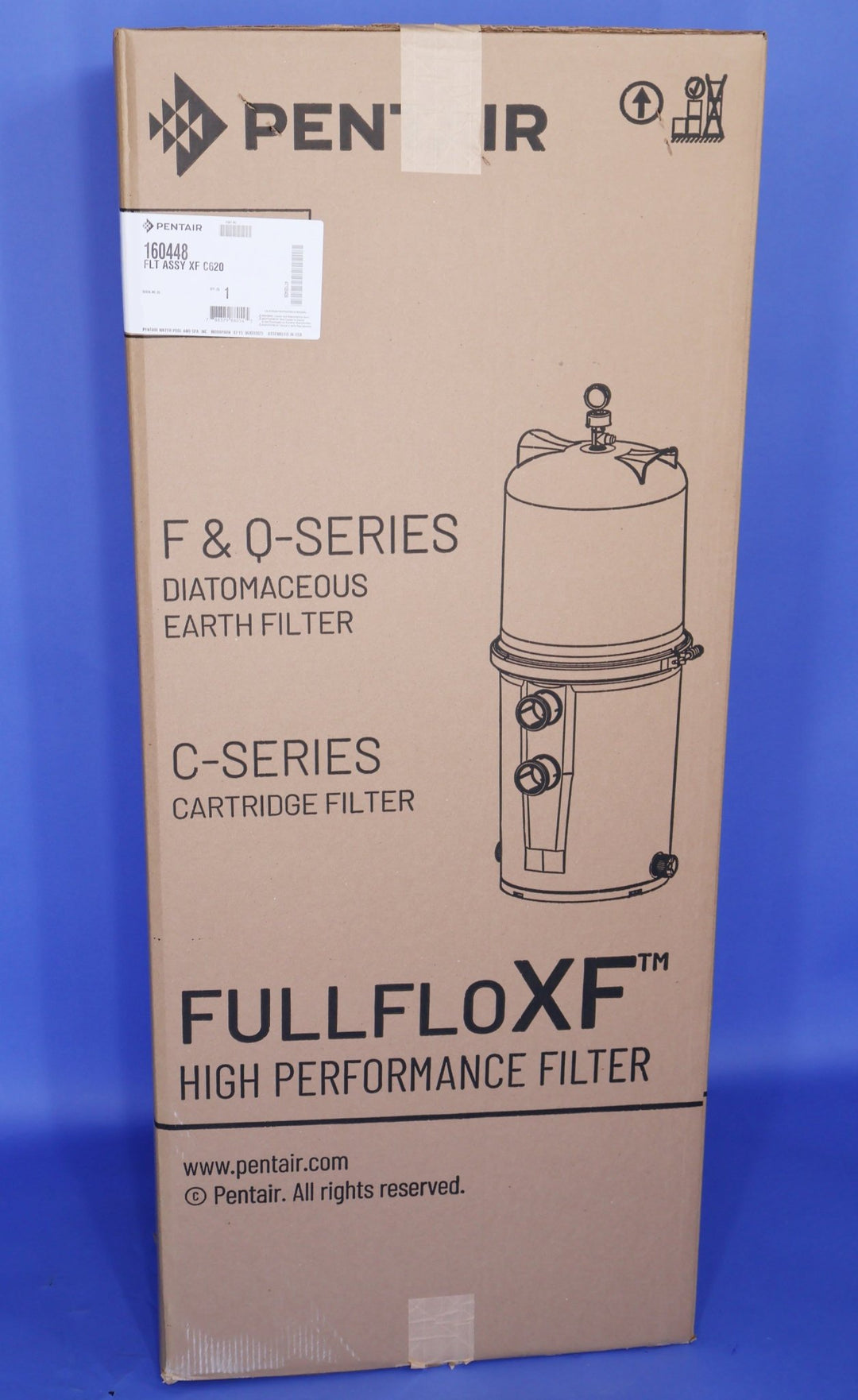 Pentair FullFloXF 620 Cartridge Filter 160448