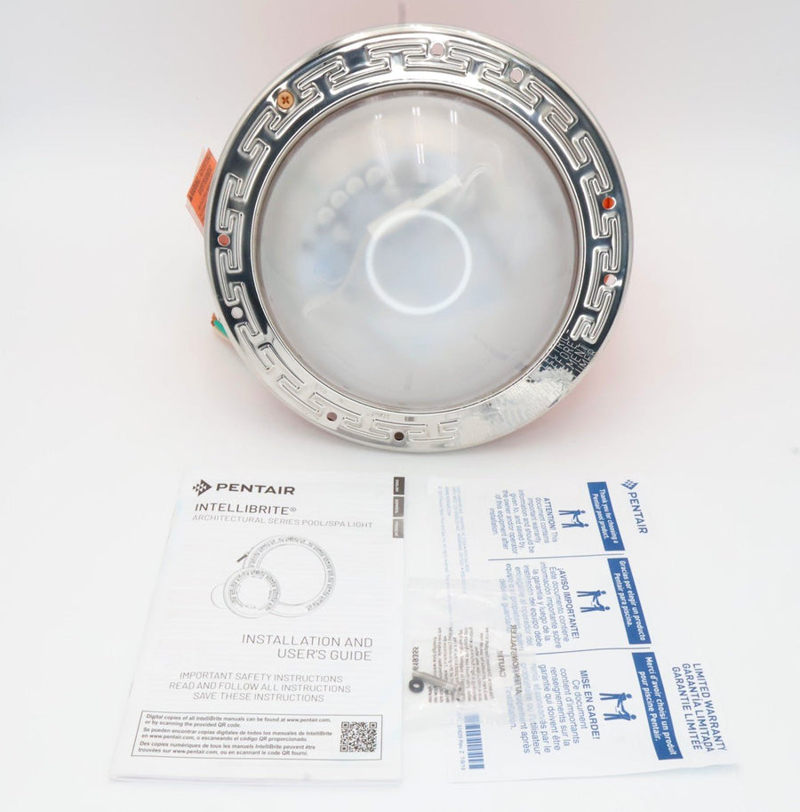 Pentair Intellibrite Architectural Series Warm White Pool Light 100' 1