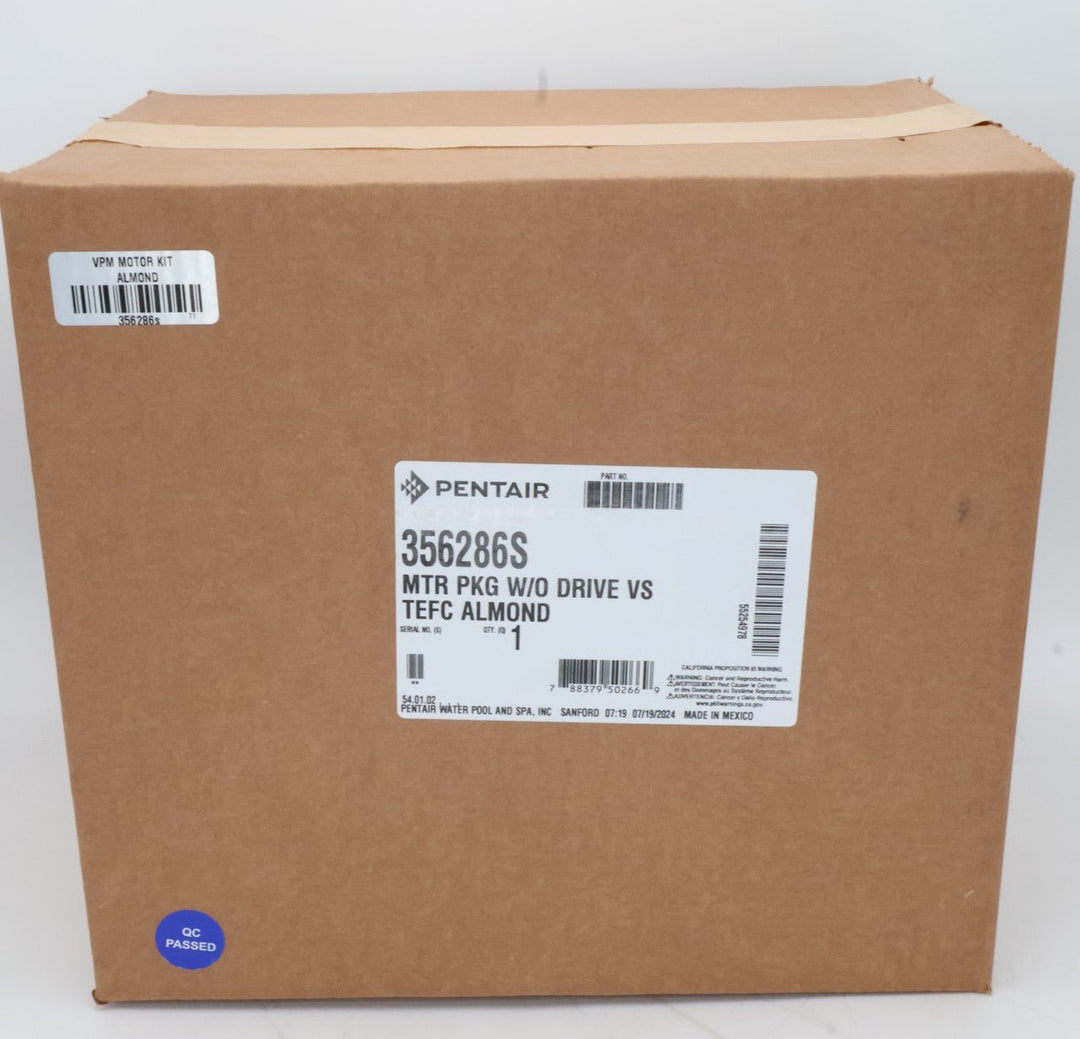 Pentair SuperFlo VST Motor without Drive 356286S