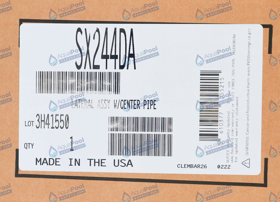 Hayward S244T and S270T Sand Filter Folding Umbrella Lateral Assembly