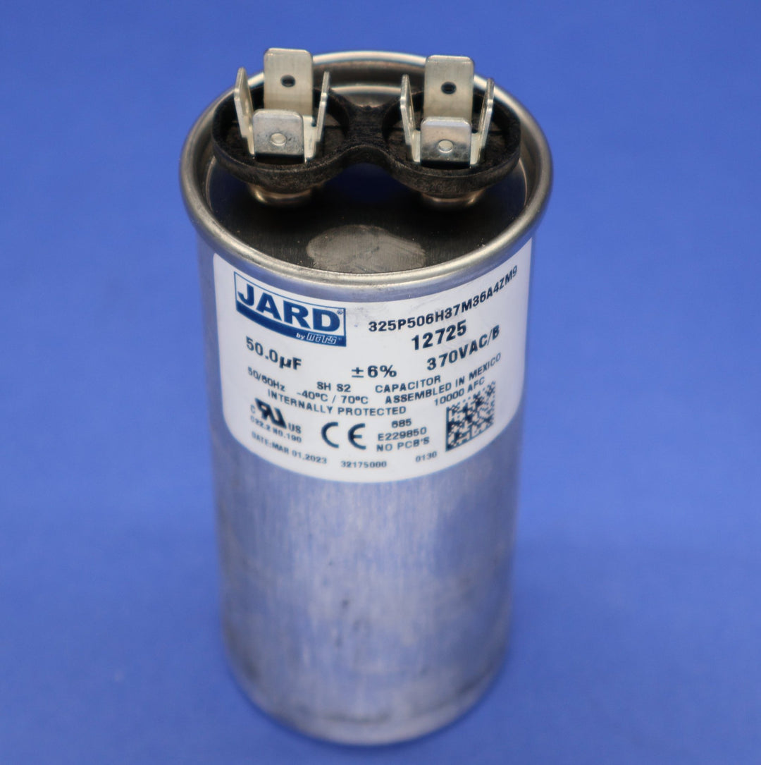 Jard 50 MFD Round Run Capacitor (370V) 12725