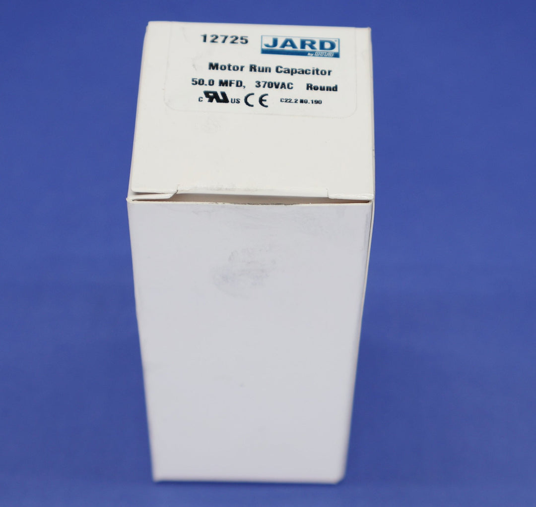 Jard 50 MFD Round Run Capacitor (370V) 12725