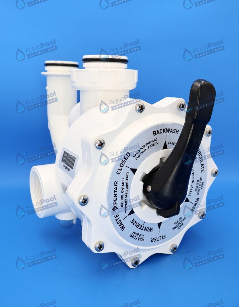 Pentair FNS Plus 2" Hi-Flow Multiport Valve with Plumbing 261152
