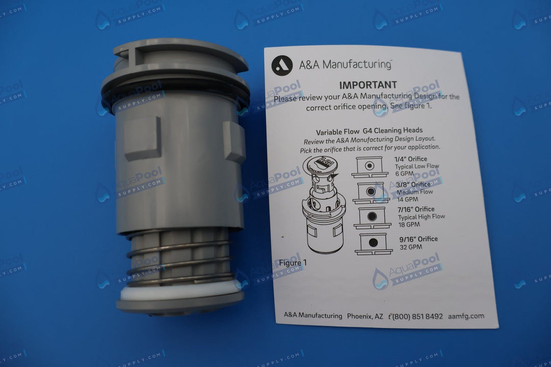 Pentair In-Floor (A&A) Gamma Series 4 Adjustable Flow Pop-Up Head ...