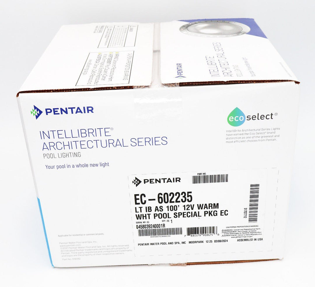 Pentair Intellibrite Architectural Series LED Warm White Pool Light 10