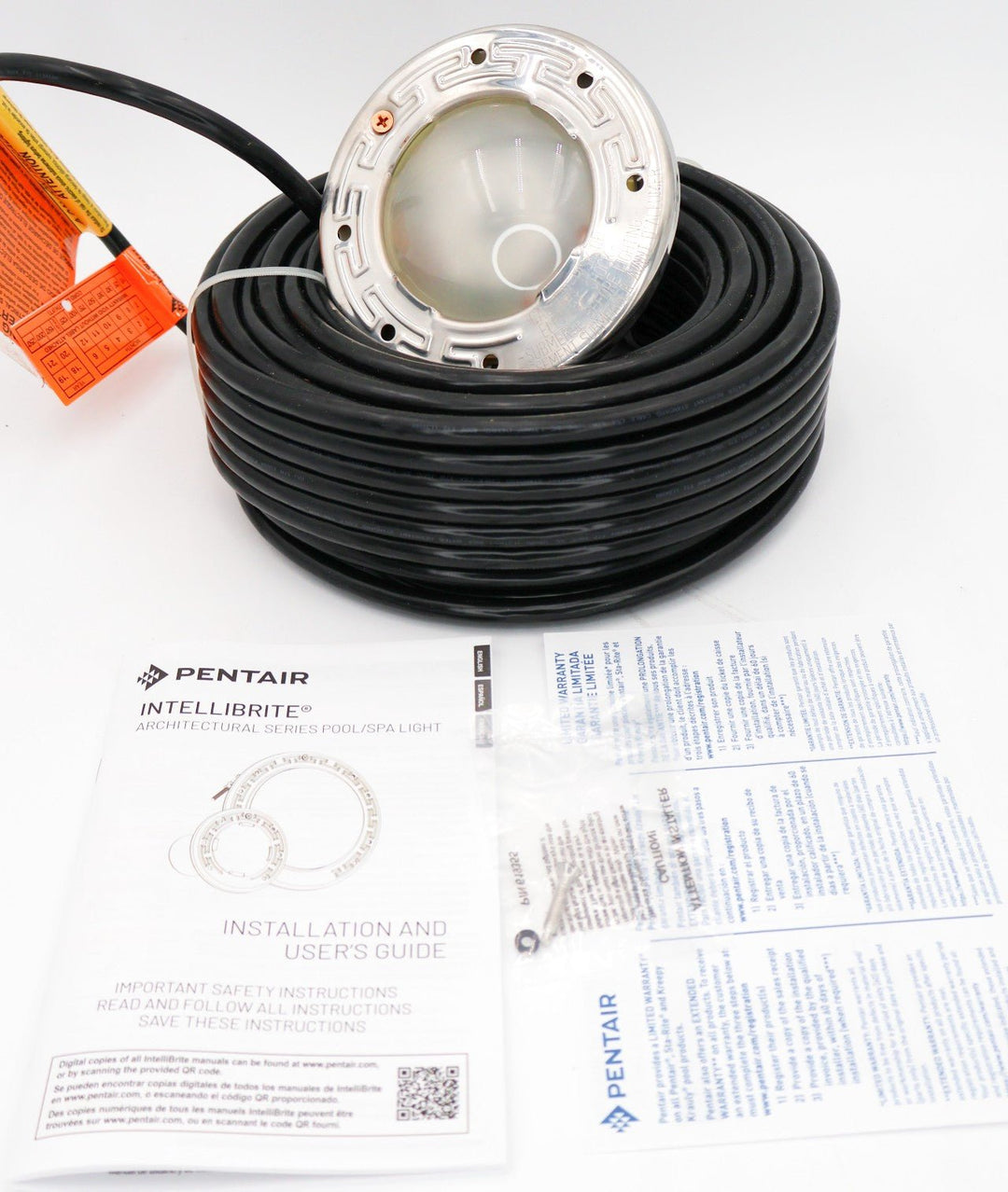 Pentair Intellibrite Architectural Series White Spa Light 100' 12V 618