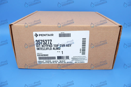 Pentair Intelliflo Keypad, Screen, and Cover Assembly 357527z