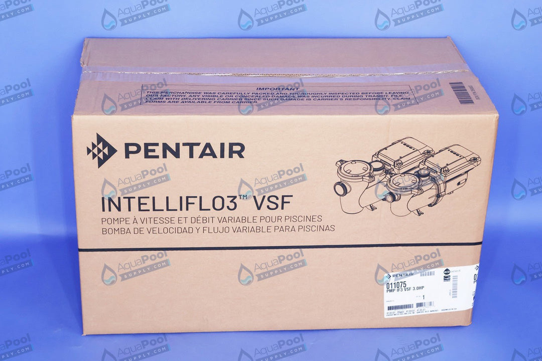 Pentair IntelliFlo3 VSF Pool Pump 011075