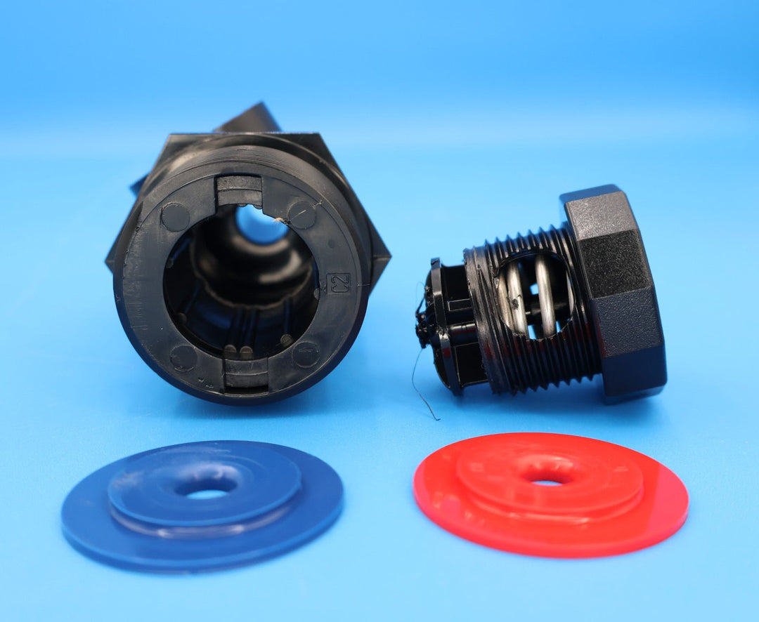 Polaris Vac-Sweep Black Universal Wall Fitting Connector Assembly 9-10